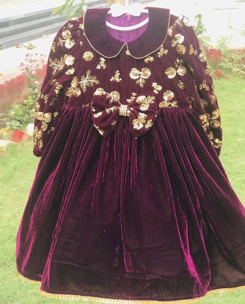 Velvet Frock – SHHOSHHA